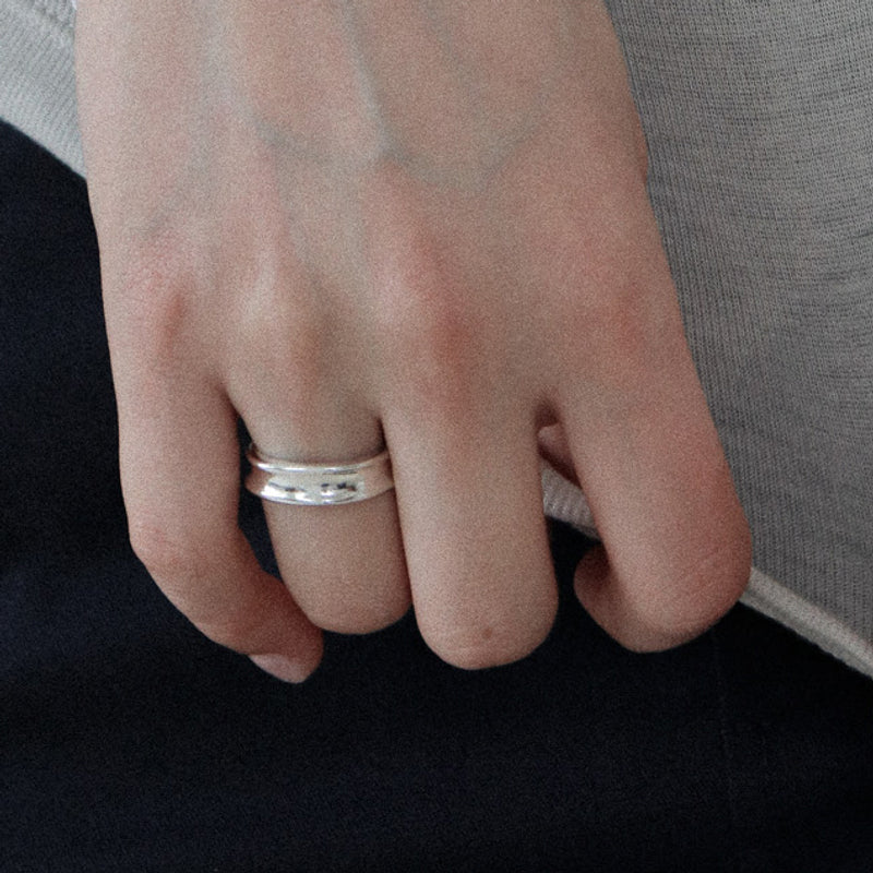 フラット ウェーブ リング / flat wave ring | アモンズ