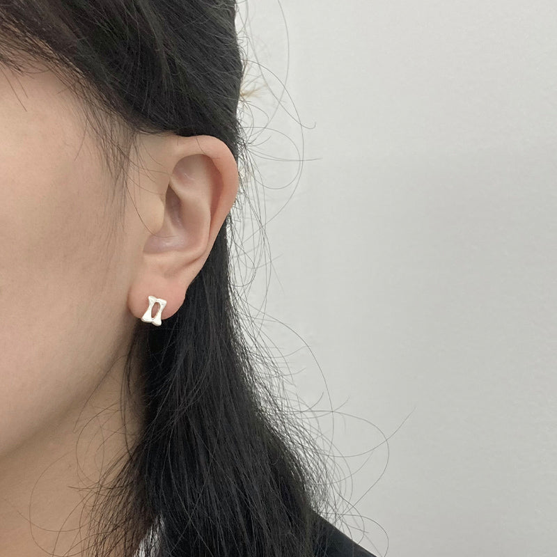 Small Bone Earrings